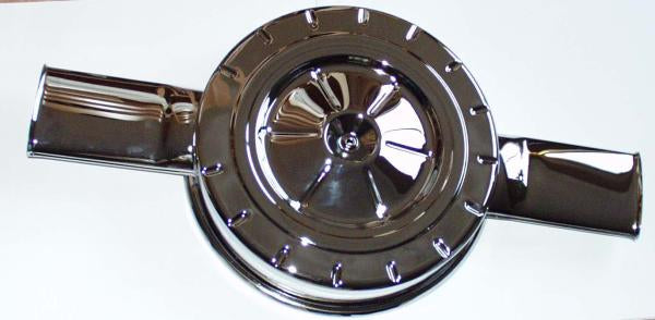 Air Cleaner II 2d 1966 Chevy II 2 Nova L79 V8 Chr: under hood & air ...