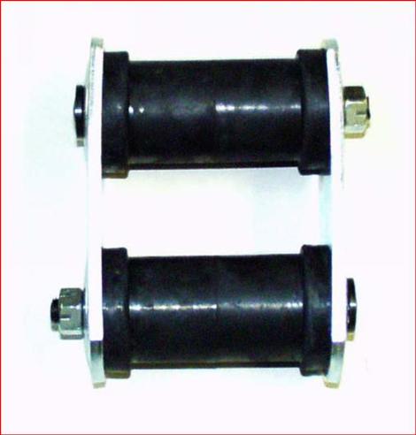 1962-72 Nova Chevy II 2 Rear Leaf Spring Shackle K: suspension & leaf ...