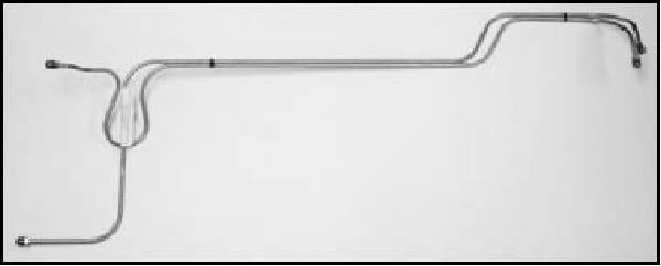 62-67 Nova Powerglide Transmission Cooler Lines: transmission clutch ...